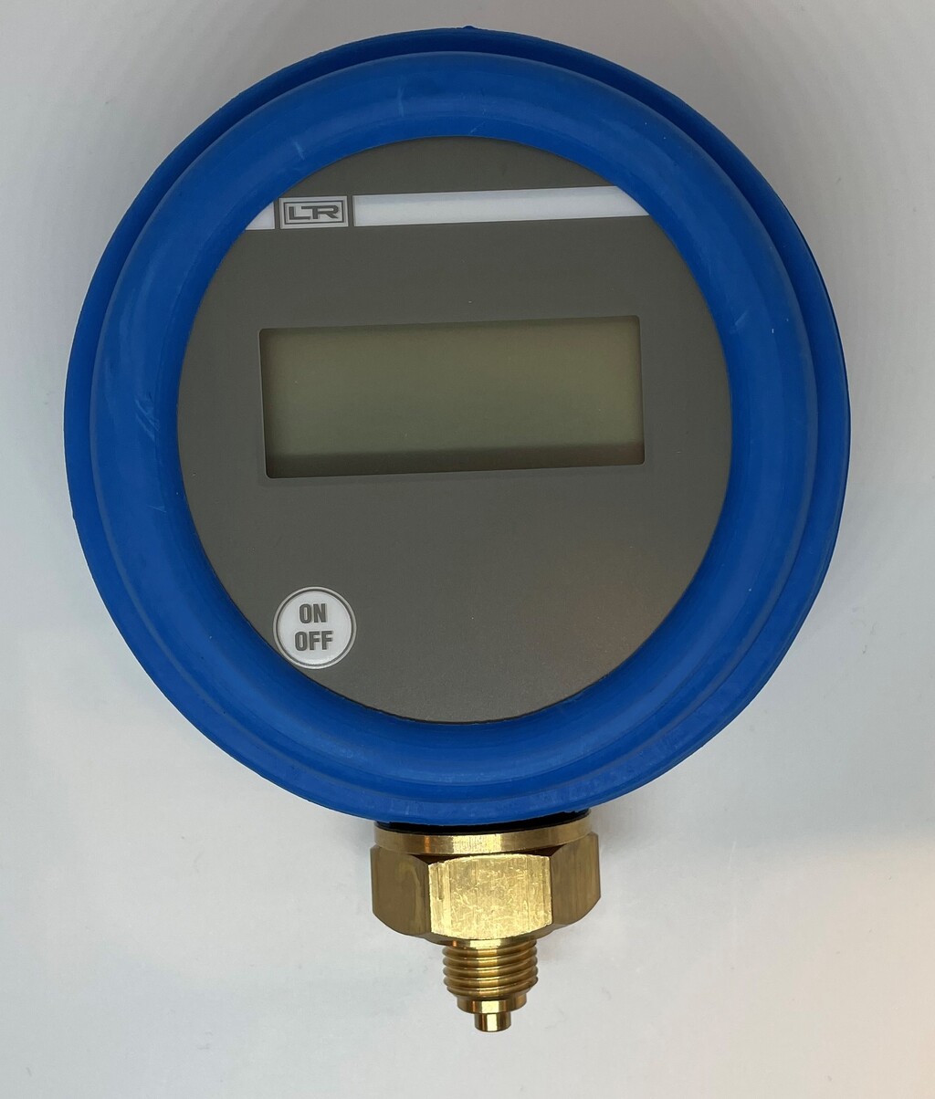 Smart digitalt manometer 80mm, batteri 0/60bar, R1/4", m/ gummikappe ...